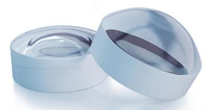 China UV Grade JGS1 Fused Quartz Plano-Convex Lens with Coating 185-2100nm for sale