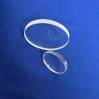 China Transparent Quartz Glass Plate 99.99% Purity UV Flame Detector Fused Silica Wafer Optical Window Custom Size for sale