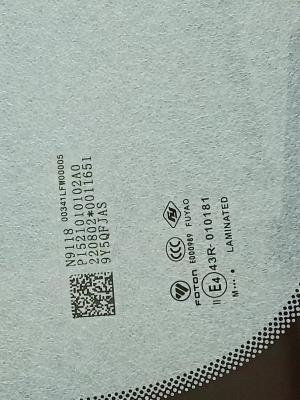China foton motor spare part FP1521010102A0M0125 Front windshield glass assembly for sale