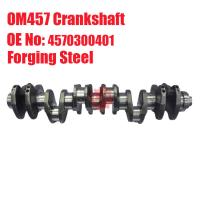 China Casting Iron OM457 Diesel Engine Crankshaft 4570300401 100% Genuine for sale