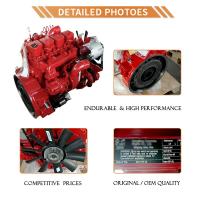 China Cummins Genuine 4BT Diesel Engine Assembly B125 Complete Truck Engine for sale