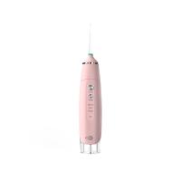China Custom Logo Portable Water Flosser 160ml Teeth Cleaning 3 Modes Black / White / Pink for sale