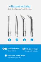 China IPX7 Cordless Dental Water Flosser Portable Oral Irrigator 1400mAh 30-110PSI for sale