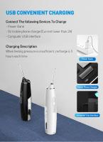 China IPX7 Cordless Dental Water Flosser Portable Oral Irrigator 1400mAh 30-110PSI for sale