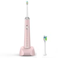 China Waterproof IPX7 Low Noise Sonic Electric Toothbrush with Four Smart Working Patterns for sale