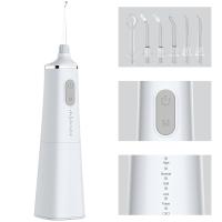 China Rechargeable IPX7 Portable Oral Irrigator 240ml 300ml Water Tank 2000mAh for sale