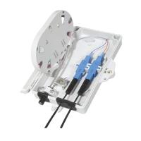 China 6 Port Fiber Termination Box IP65 Wall Mount ODP for Fiber Optic Network Distribution for sale