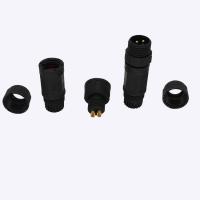 China M12 IP68 Waterproof Circular Connector 2-17 Pin Female Male Key Lock for sale