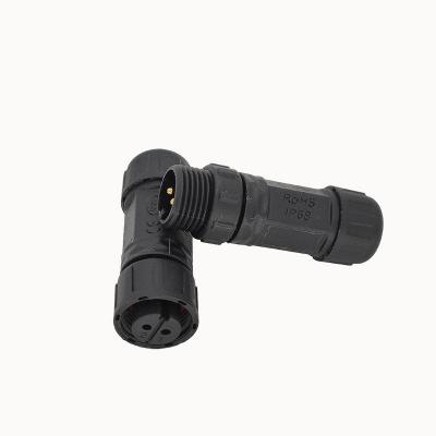 China M12 IP68 Waterproof Circular Connector 2-17 Pin Female Male Key Lock for sale