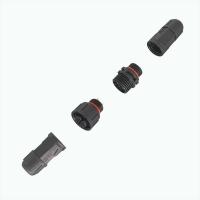 China IP68 Waterproof M12 Circular Connector 15A 4 Pin Panel Mount for Industrial Outdoor Use for sale
