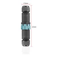 China IP68 Waterproof Screwless Outdoor Underwater Lighting Cable Joint Wire Connector 2-Way for sale