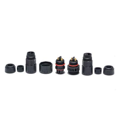 China M19 IP68 Waterproof 2pin to 8pin Male Female Electrical Connector for Outdoor Industrial Use for sale