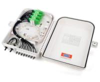 China IP65 Aluminum Alloy Cable Distribution Box 24 Port FTTx Network Enclosure for sale