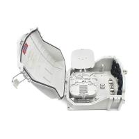 China 16F Grey ABS Fiber Distribution Box with Splitter for Fiber Optic Networks for sale