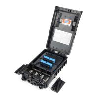 China 16 Core Fiber Optical Terminal Box IP65 Wall Mount FTTH PLC Splitter Distribution Box for sale