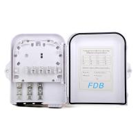 China IP65 Waterproof ABS Plastic Optical Distribution Box 48 Fiber Splices FTTH Network for sale