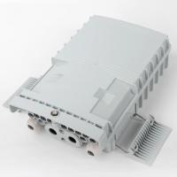 China 16 Core Outdoor Wall Mount Fiber Optic Enclosure IP65 Waterproof CTO Inline Drop Cable Access Terminal for sale