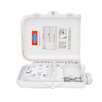 China IP65 Waterproof Dustproof Fiber Optic Distribution Box 24 Fibers Tool-Free Snap-Fit Design for sale