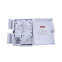 China IP65 Fiber Optic Splice Closure Box 24 Fibers Wall Mount FTTH Distribution NAP 3 Input 16 Ports for sale