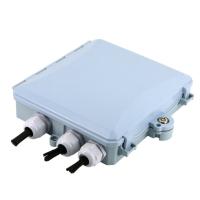 China JINZE 12 Core Fiber Distribution Box with 1x8 Splitter IP65 Waterproof Dustproof for FTTH Networks for sale