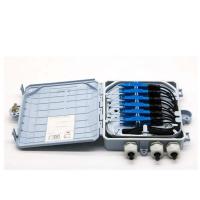 China JINZE 12 Core Fiber Distribution Box with 1x8 Splitter IP65 Waterproof Dustproof for FTTH Networks for sale