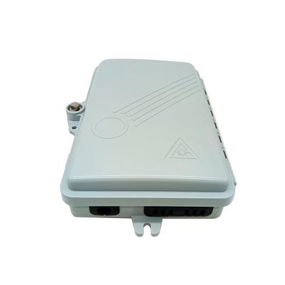 China IP65 6 Core Fiber Optic Terminal Box PC ABS Anti-UV for FTTH Networks for sale