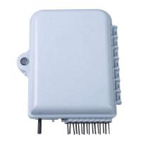 China IP65 16 Core Anatel CTO Fiber Distribution Box for FTTH Networks with Splitter Pigtail for sale
