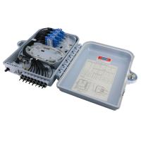 China IP65 16 Core Anatel CTO Fiber Distribution Box for FTTH Networks with Splitter Pigtail for sale