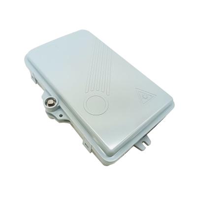 China Outdoor 16 Core IP65 FTTH PLC Splitter 1:16 Fiber Optical Terminal Box Black for sale