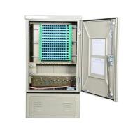 China Outdoor Fiber Optic Distribution Cabinet 96 Fibers IP65 SMC Corrosion Resistant for sale