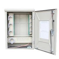 China 144 Core Outdoor Fiber Optic Distribution Cabinet FTTH Waterproof IP65 SMC Material for sale