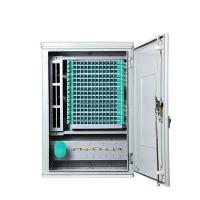 China Wall Mounted 144 Core Fiber Optic Cabinet IP65 for FTTH FTTX Networks for sale