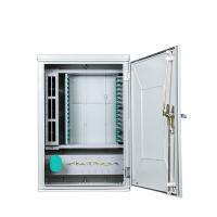 China Wall Mounted 144 Core Fiber Optic Cabinet IP65 for FTTH FTTX Networks for sale