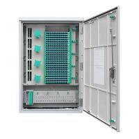 China SMC 288 Core Fiber Cross Connect Cabinet FTTH FDT Box IP65 Outdoor Wall or Pole Mount for sale