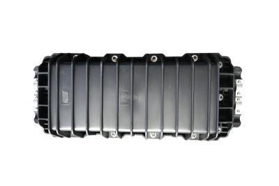 China IP68 96 Fiber Splice Closure High Impact Plastic Outdoor Fiber Optic Splice Box for sale