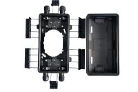 China Heavy Duty Fiber Optic Splice Closure IP68 Waterproof 12 Ports 144 Cores Outdoor for sale