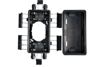 China Heavy Duty Fiber Optic Splice Closure IP68 Waterproof 12 Ports 144 Cores Outdoor for sale