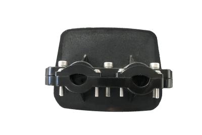 China MDP-12-144A IP68 Horizontal Fiber Optic Splice Closure 12 Port 144 Fibers Capacity Outdoor for sale