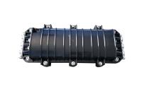 China IP68 Horizontal Fiber Optic Splice Closure 96 Fibers UV Resistant Plastic 12 Port for sale