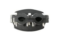 China MDP-12-96A IP68 Horizontal Fiber Optic Splice Closure 96 Fiber Capacity 12 Port Inline Type for sale