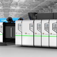 China Custom Color 300 Sheet/Min Flexo Printer Slotter Machine 850x1950mm Cutting Area with Advanced Feed System for sale