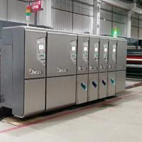 China 850x1950mm Automatic Corrugated Flexo Printer Slotter Box Making Machine - 300 Sheets/Min Speed, CE Certified for sale