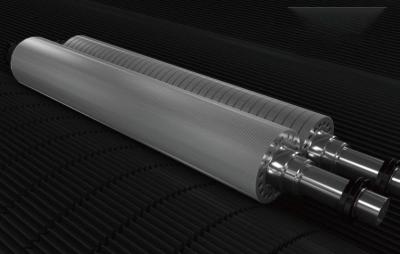 China High-Performance Tungsten Carbide Corrugated Roller with HRC 58+ Hardness and 8-12mm Harden Layer Depth for sale