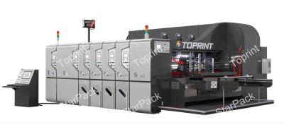China 0920 Flexo Printer Slotter Vibrator Stacker Corrugated Box Machine | 300 Sheets/Min, 890x2000mm for sale