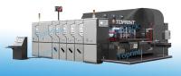 China RDC Flexo Printer Slotter Six Shafts Carton Making Machine with ±0.5mm Printing Accuracy for sale