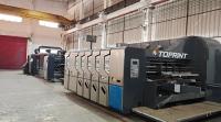 China Min Flexo Folder Gluer 380V 900x2000mm Carton Box Making Machine with 300 Sheets/Min Speed for sale