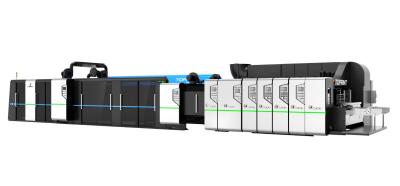 China TP-CR High-Speed Flexo Printer Slotter Die Cutter Inline Folder Gluer 250 Sheet/min 60mm Frame for sale