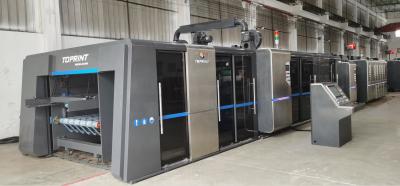China Automatic Flexo Printer Slotter Machine 890x2000mm & 1190x2400mm with Folder Gluer Strapper Inline System for sale