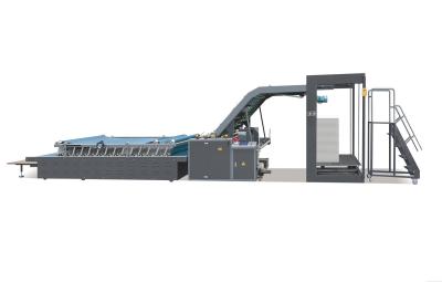 China 90m/min Semi-Automatic Cardboard Laminating Machine with PLC Control - YB Series 1300-1650mm Width for sale