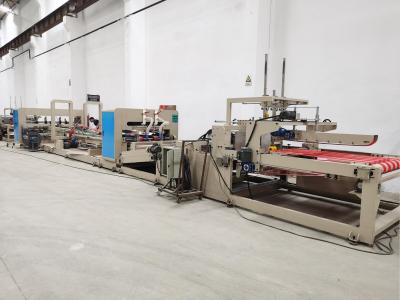 China 130 m/min Automatic Carton Folder Gluer Machine with 7500kg Weight and 20.8kW Motor Power for High-Speed Box Production for sale